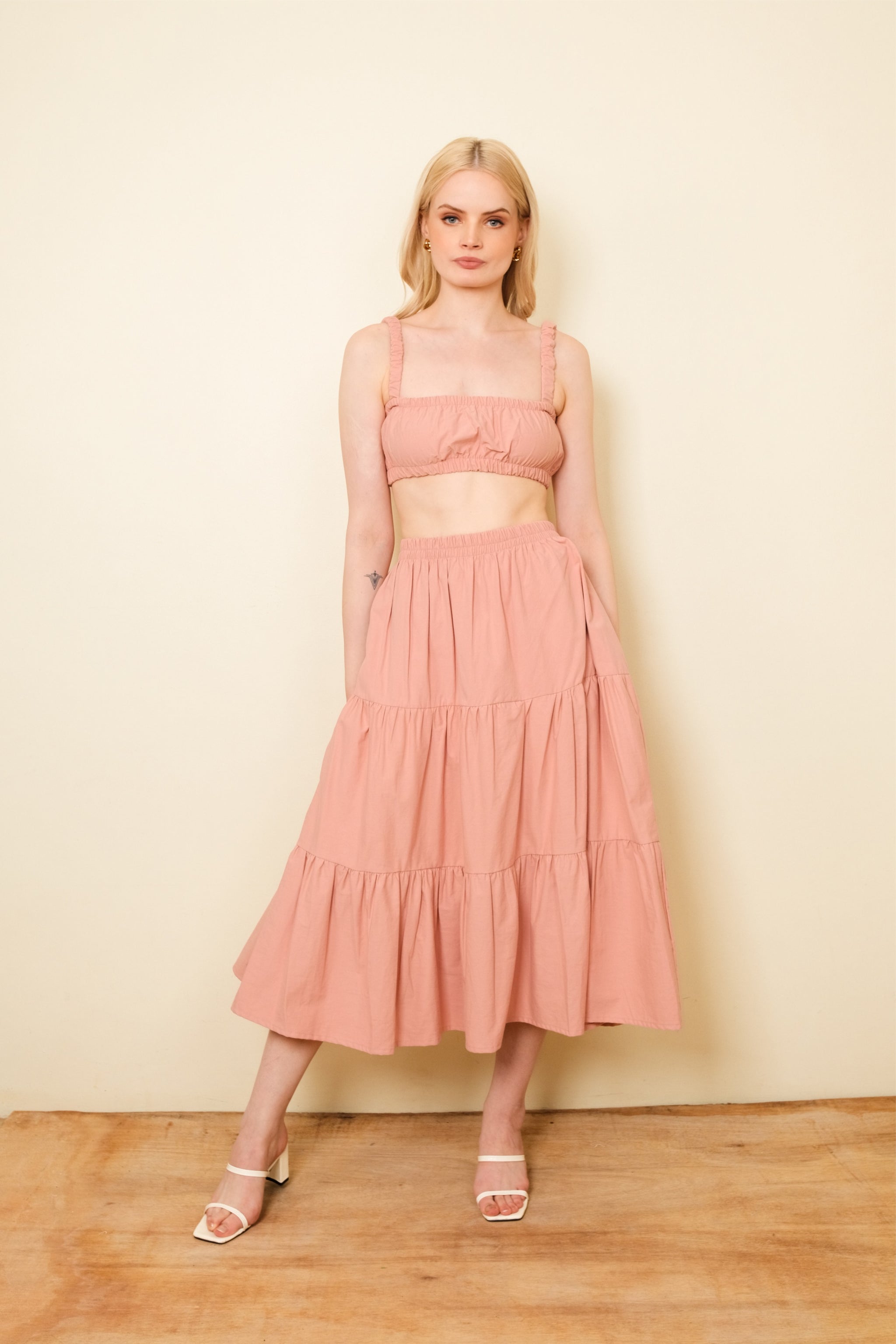JOHANNA SET IN BABY PINK – POPCHIC